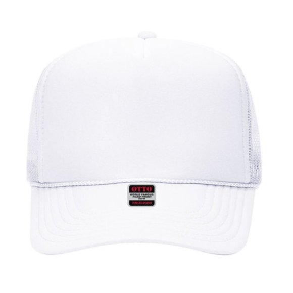 OTTO | Accessories | Otto Cap 5 Panel High Crown Mesh Back Trucker Hat ...